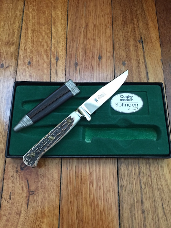 Widder Knife: Widder Solingen Jadgnicker Knife Bavarian City Knife with ...