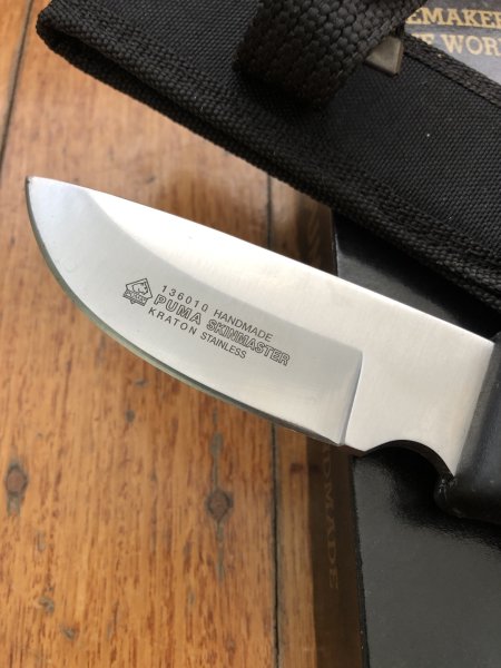Puma Knife: Rare Puma Circa 90's SkinMaster with Kraton Handle